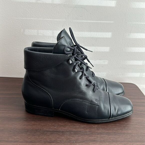 Maine Woods | Shoes | Maine Woods Black Leather Vintage 98s Ankleboots ...
